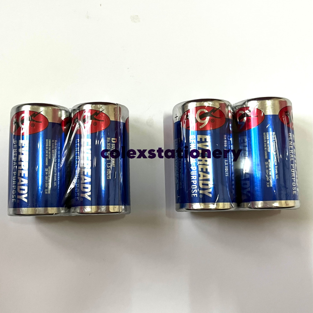 Jual Baterai D / Baterai Ukuran Besar / Baterai Radio & Senter 1.5 Volt ...