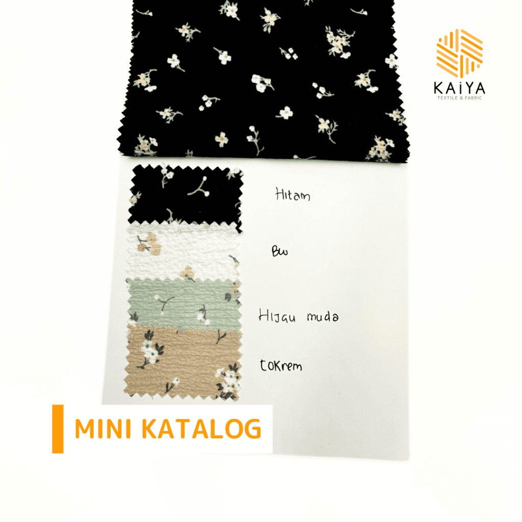 Jual Kaiya Textile & Fabric Mini Katalog Kain Mini Sample Kain | Shopee ...