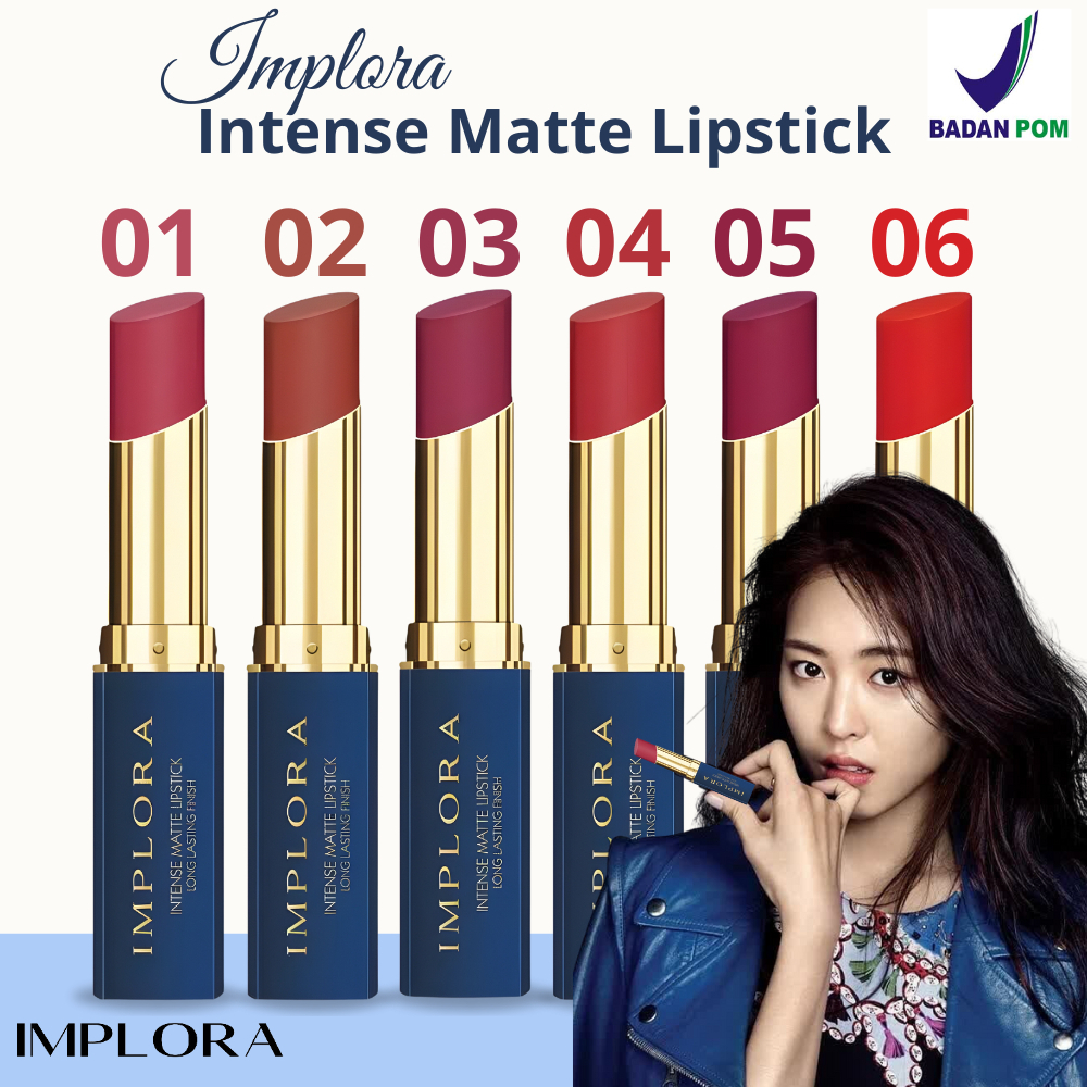 Jual IMPLORA INTENSE MATTE LIPSTICK ORIGINAL | Shopee Indonesia