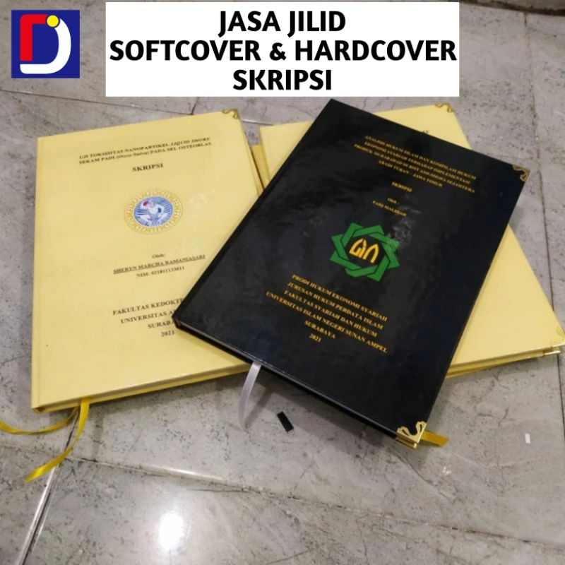 Jual JILID SOFTCOVER HARDCOVER SKRIPSI MURAH | Shopee Indonesia