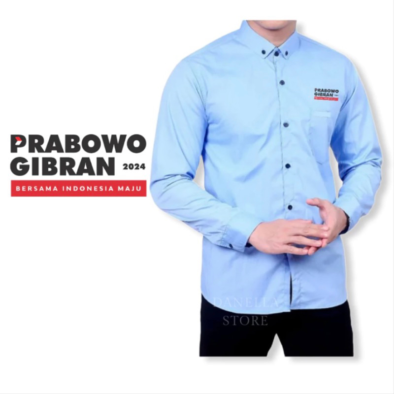 Jual Kemeja Polos Soft blue Kampanye Prabowo Gibran Baju Prabowo Gemoy ... Jual Kemeja Polos Soft blue Kampanye Prabowo Gibran Baju Prabowo Gemoy ...