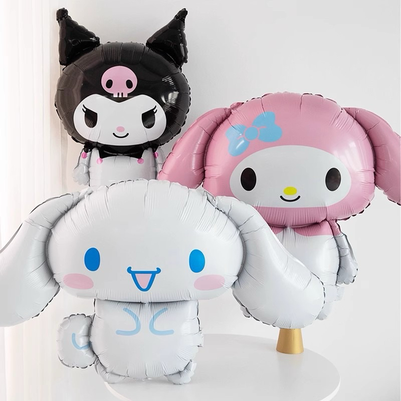 Jual Balon Sanrio Karakter Kuromi Cinnamoroll Melody Linna Bell Stella ...
