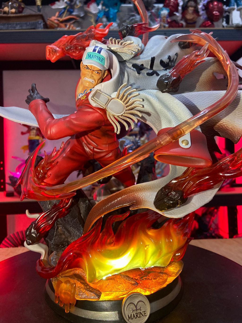Jual [ Foto Asli ] Action Figure One Piece Marine TJ Studio Akainu ...
