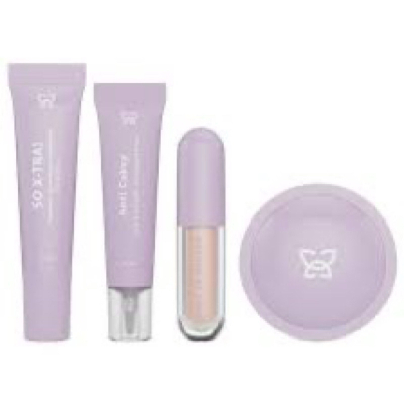Jual Mother of Pearl Mini Complexion Kit Concealer Powder Fondation ...