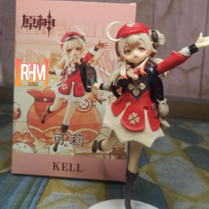 Jual action figure genshin impact kell + box | Shopee Indonesia