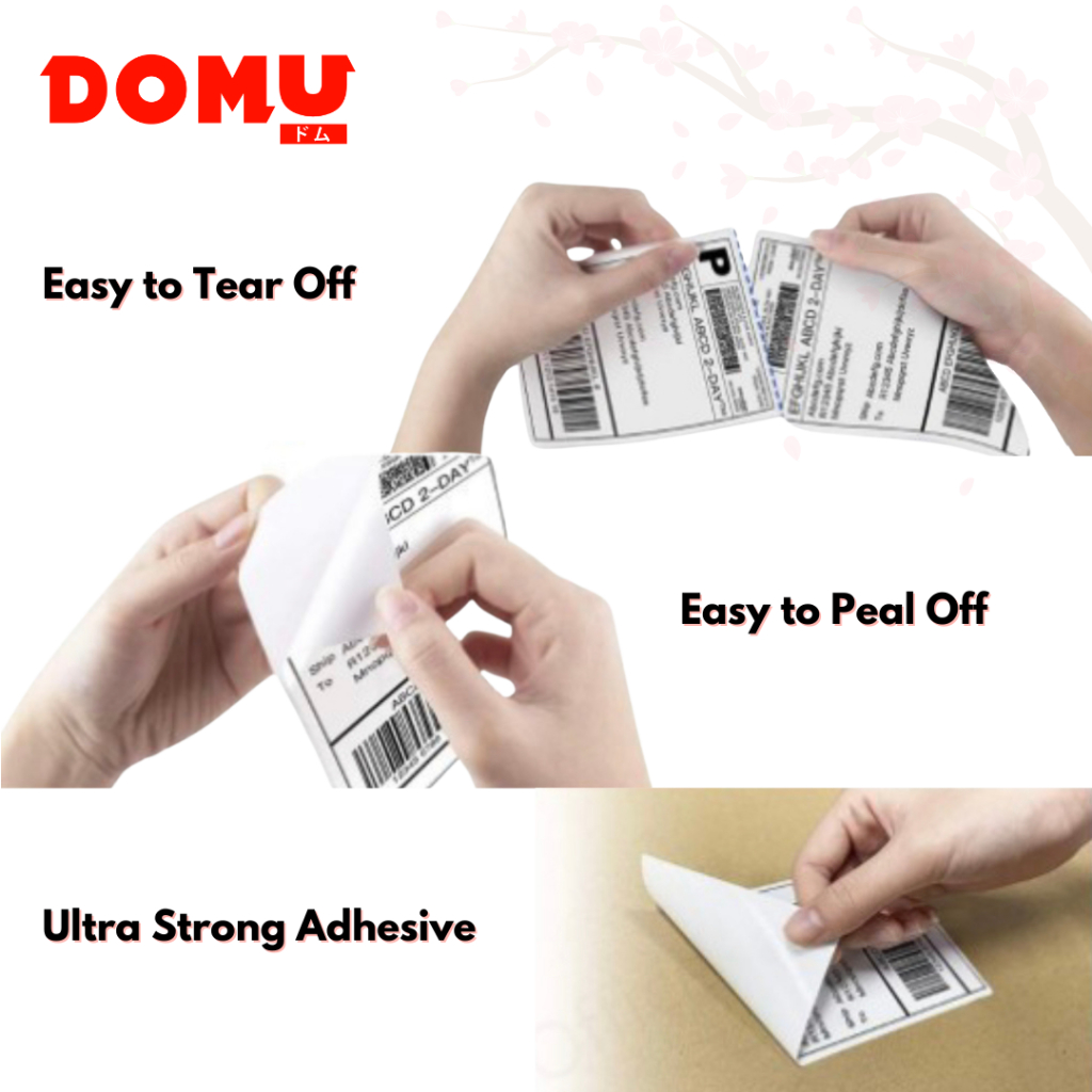 Jual Kertas Sticker Label Thermal Resi 78x100 mm | Isi 300 Lembar per ...