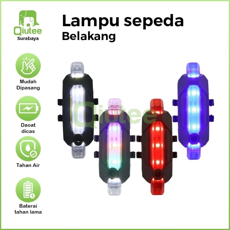 Jual Lampu LED usb charger sepeda Lampu warna terang banyak varian ...