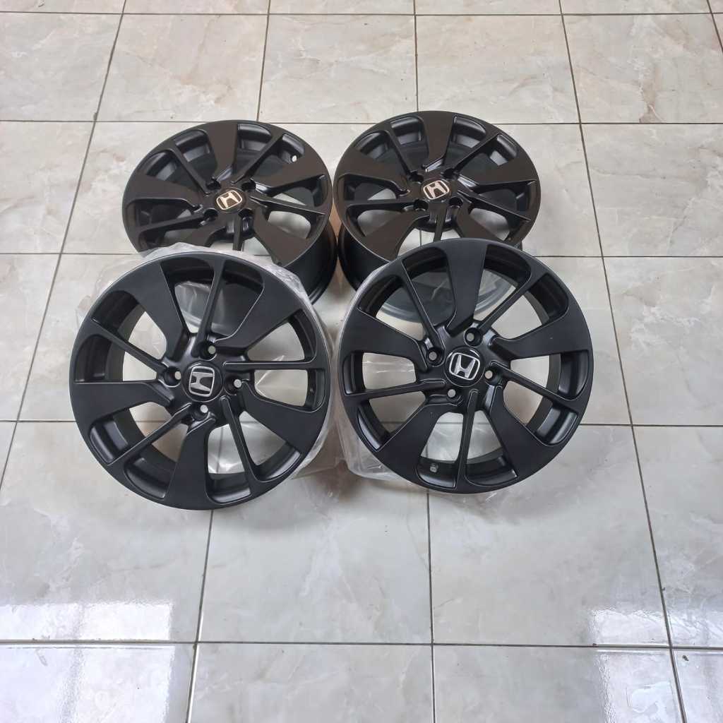 Jual VELG OEM Brio Rs R15 Hol 4 Warna Hitam | Shopee Indonesia