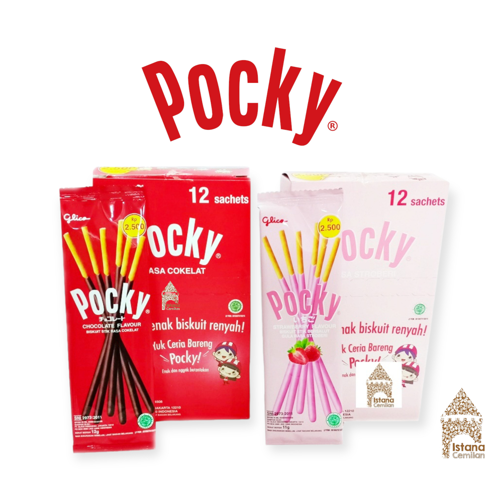 Jual Pocky Singles Biskuit Stik PACK (isi 12 sachet) | Shopee Indonesia