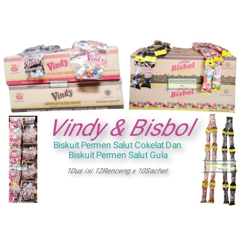 Jual Coklat Jadul Vindy Choco Ball / Bisbol Permen Biskuit Salut ...