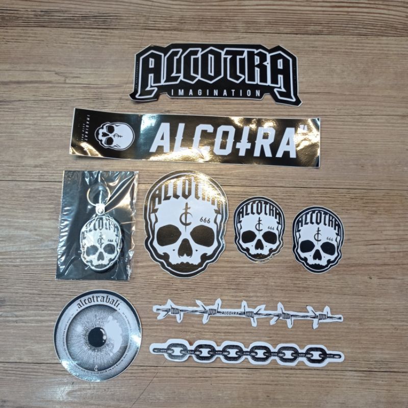 Jual STIKER ALCOTRA SKULL PACK | Shopee Indonesia