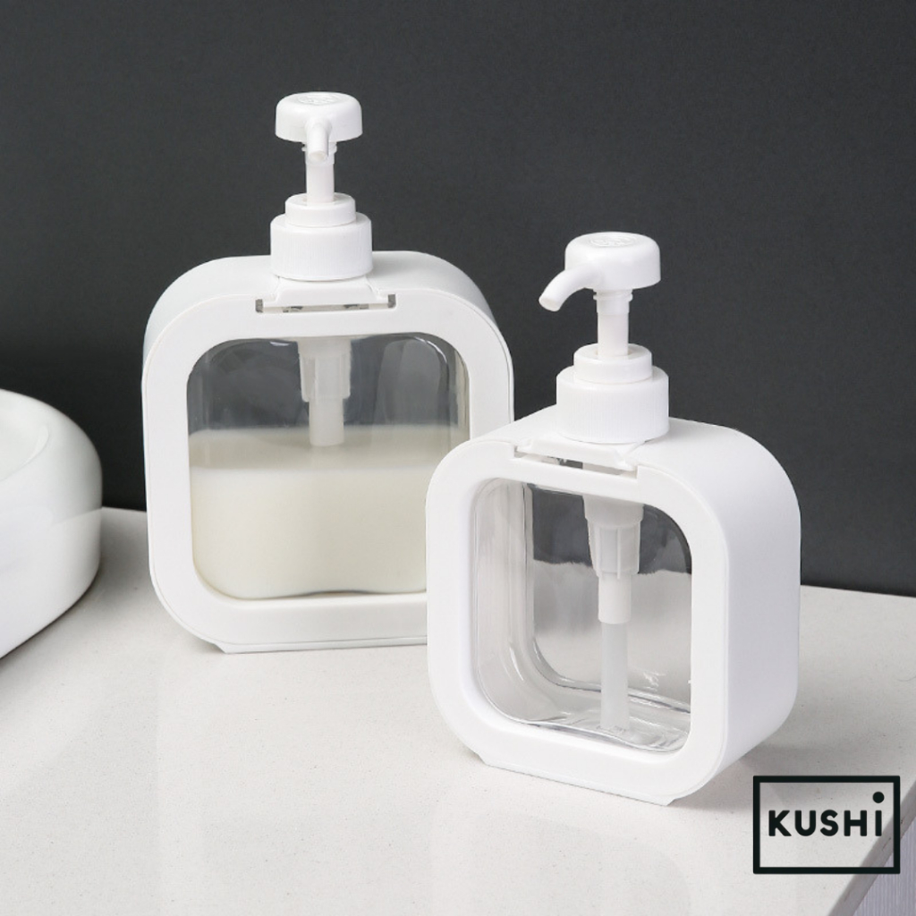Jual KUSHI Botol Refill Sabun Cair Mandi Cuci Tangan Piring 500ml 300ml ...