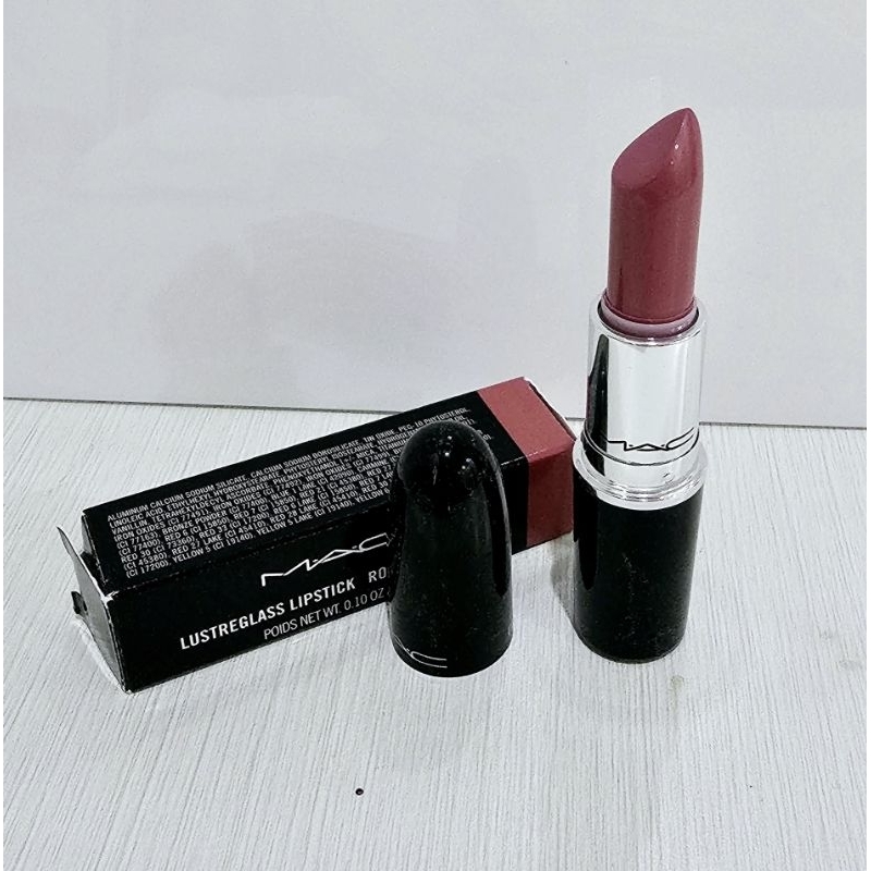 Jual MAC Lustreglass Lipstick 524 Syrup (Preloved like New) | Shopee ...