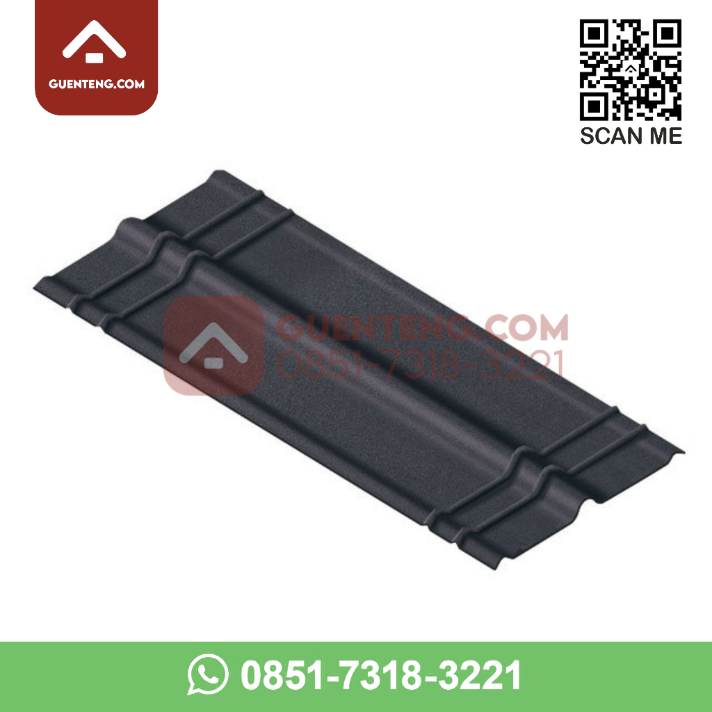 Jual Nok Onduline Warna Hitam Aksesoris Genteng Bitumen | Shopee Indonesia