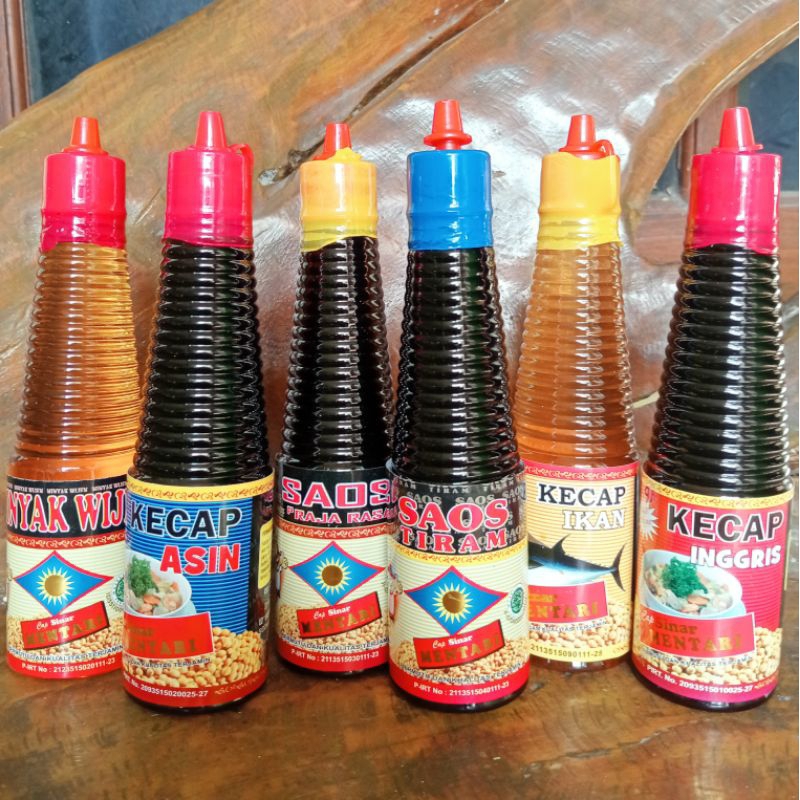 Jual Paket Super Hemat isi 6 botol (Minyak Wijen,Kecap Ikan Inggris ...