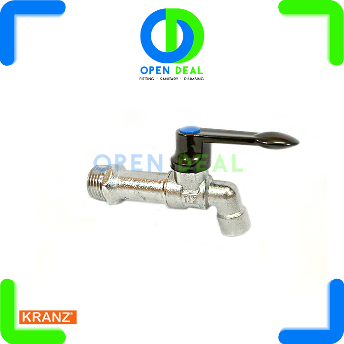 Jual Keran BL 1/2" in KRANZ / Tembok / Kran Air / Besi / Taman / Wc / Engkol | Shopee Indonesia