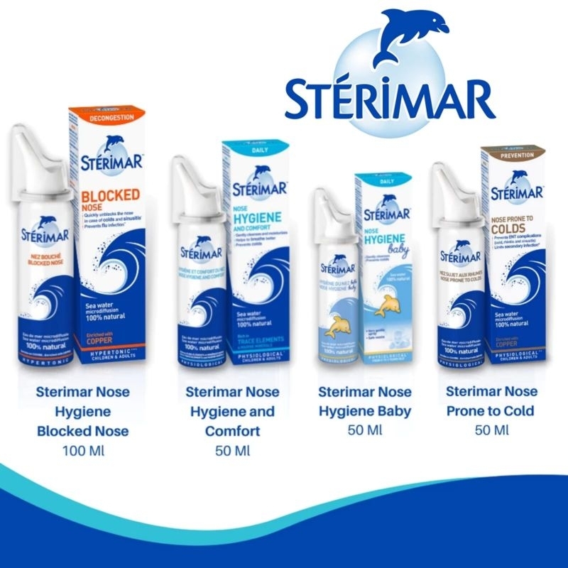 Jual Sterimar Nose Hygiene Baby 50ml | Sterimar Nose Hygiene & Comfort ...