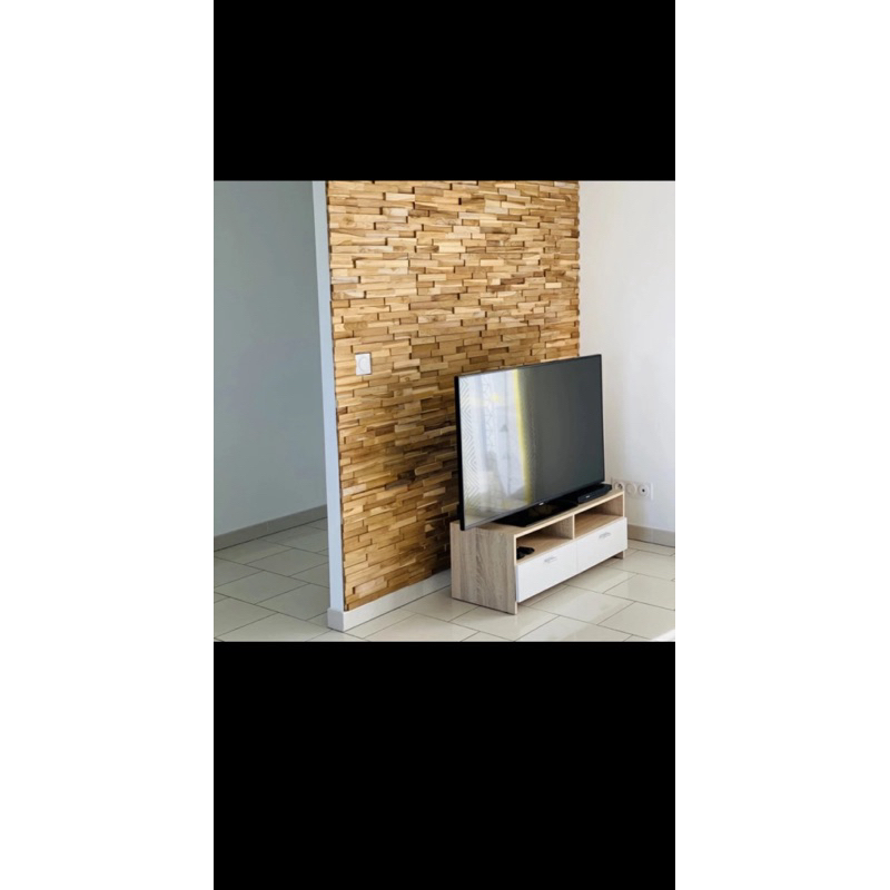 Jual wallpanel dinding kayu asli | Shopee Indonesia