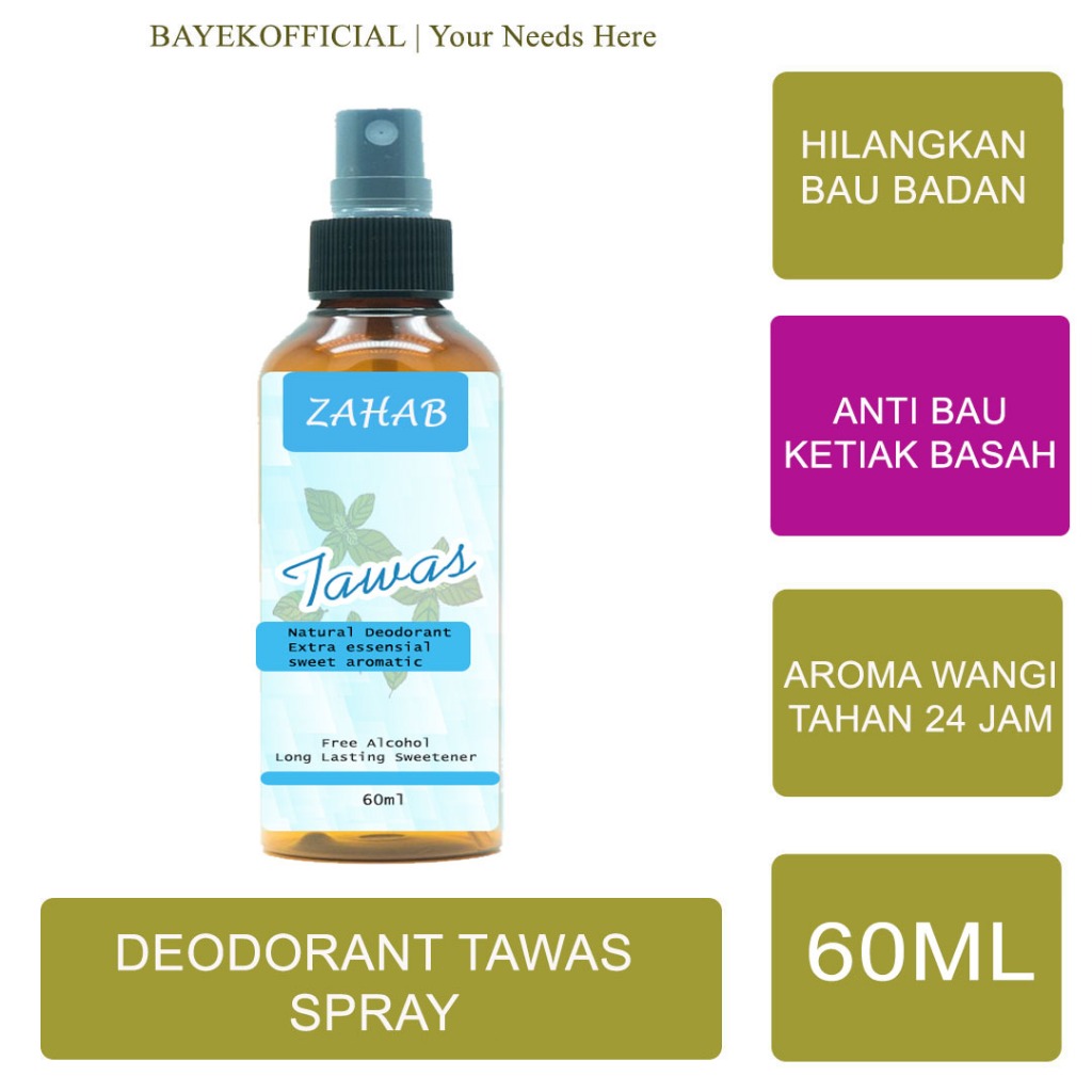Jual Tawas Spray Natural Deodorant Tawas Spray Deo Tawas Spray Air ...