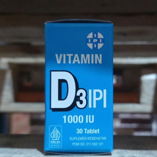 Jual IPI Vitamin D3 1000 iu isi 30 tablet | Shopee Indonesia