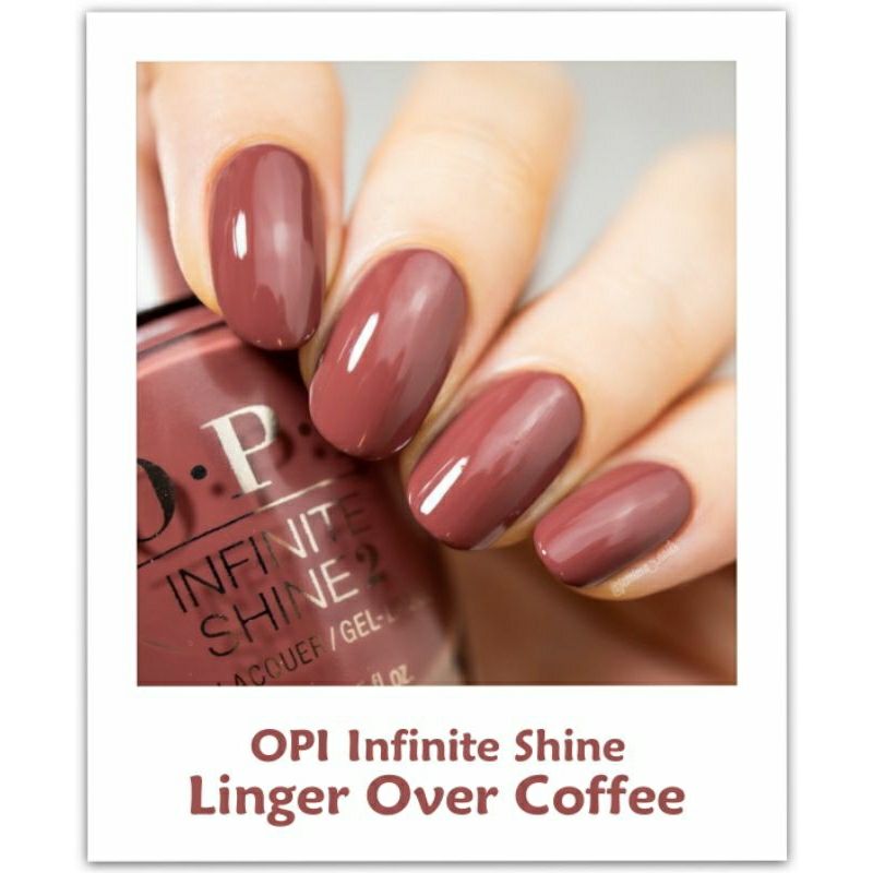 Jual OPI Infinite Shine Linger Over Coffee (OPI Original / OPI Asli ...