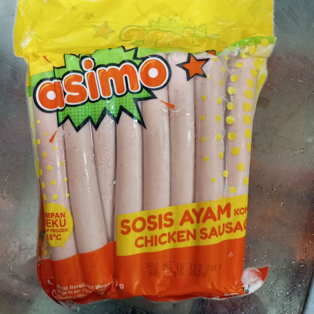 Jual Asimo Sosis Ayam Long isi 15 pcs | Shopee Indonesia