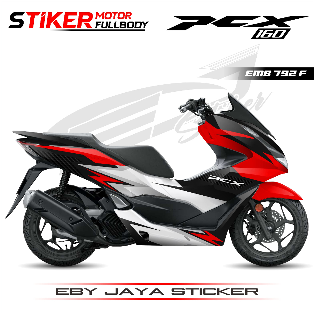 Jual DECAL VARIASI MOTOR ALL PCX SIAP PAKAI-STIKER DECAL CUSTOM PCX ...