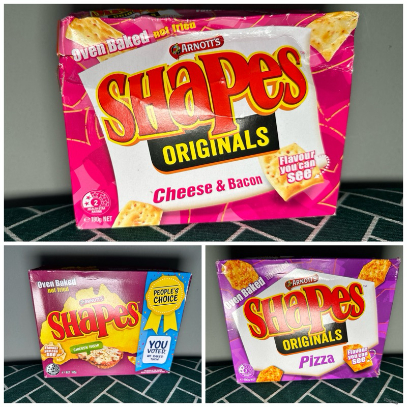 Jual SNACK ARNOTT’S SHAPES ORIGINAL FROM AUSSIE | Shopee Indonesia