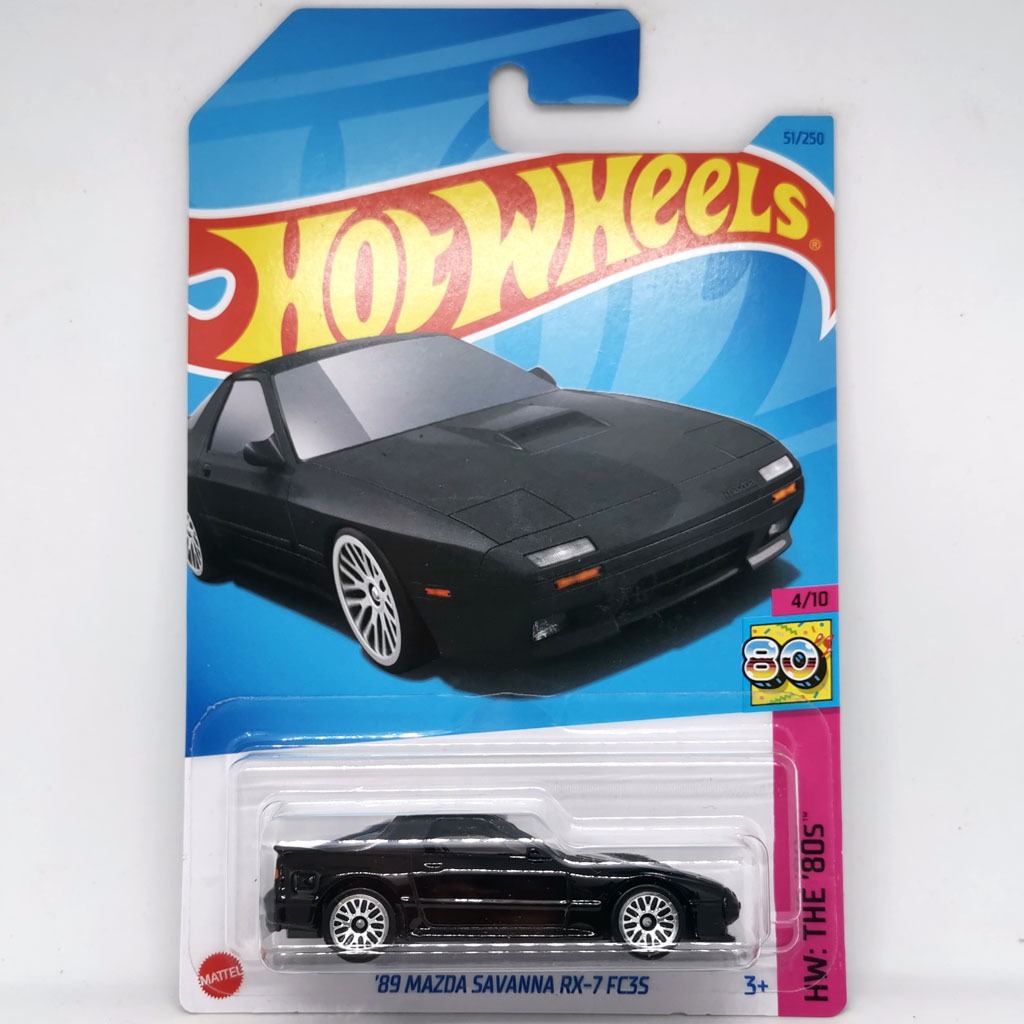Jual MAINAN MOBIL DIECAST HOT WHEELS JDM '89 MAZDA SAVANNA RX-7 FC3S ...