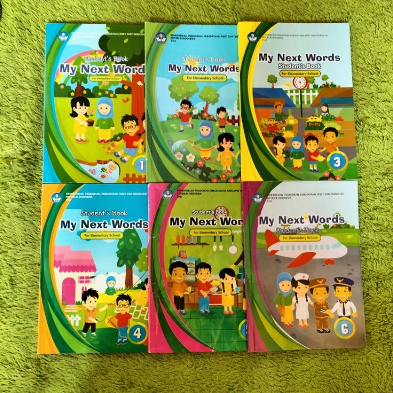 Jual ORIGINAL BUKU BAHASA INGGRIS STUDENT'S BOOK MY NEXT WORDS KELAS 1 2 3 4 5 6 SD/MI KURIKULUM ...