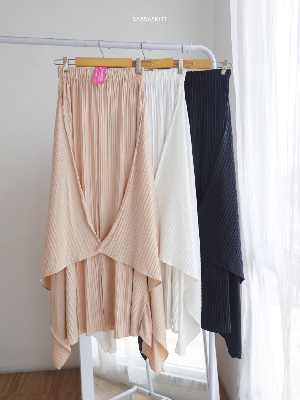 Jual Georgia Pleats Skirt by Sassaskirt/Rok Payung/Rok Lebar/Rok ...