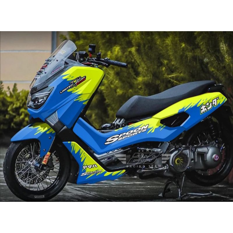 Jual stiker variasi decal Yamaha nmax old/lama/new full body striping ...