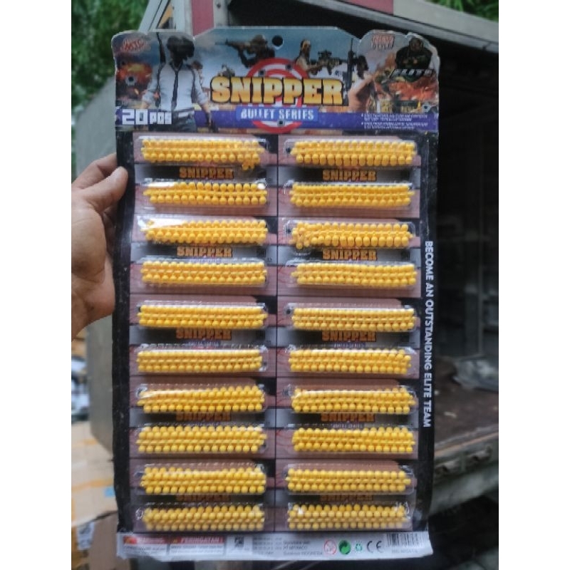 Jual Fk Mainan Refil Peluru Karet 20pc Layar | Shopee Indonesia