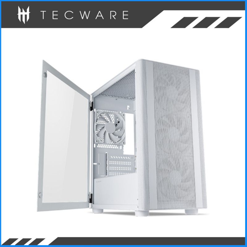 Jual Case PC Tecware Platline TG Mk2 - Clean & Seamless mATX Case Bekas ...
