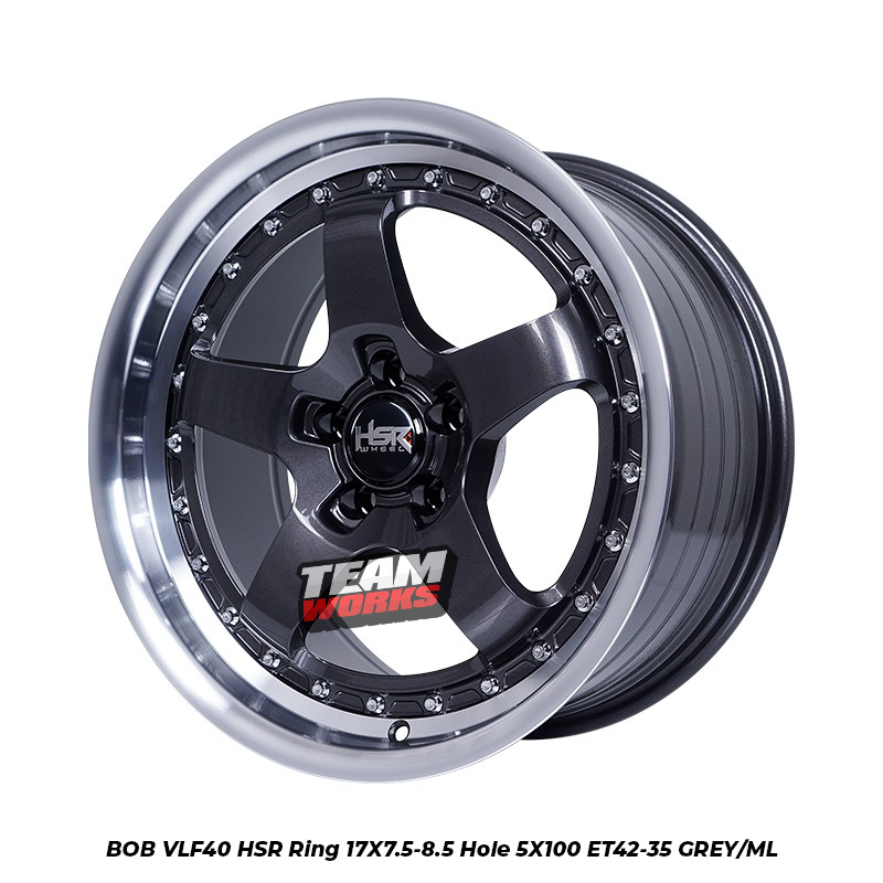 Jual velg hsr celong lebar bob ring 17 hrv crv civic camry accord dll ...