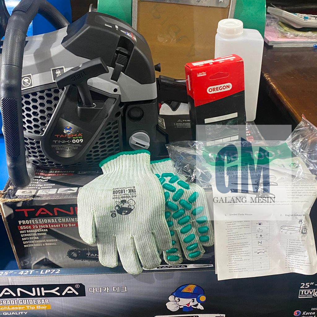 Jual Tanika Gergaji Mesin Chainsaw TNK-009 Singso Bar 25 inch Rantai ...
