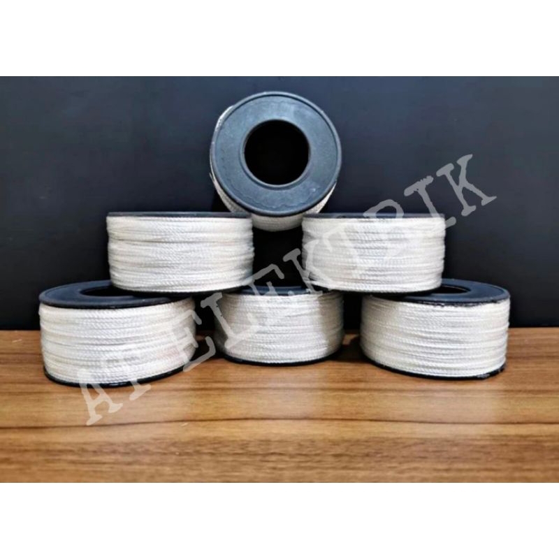 Jual Benang Bagunan / Benang Nilon / Benang Nylon Putih | Shopee Indonesia