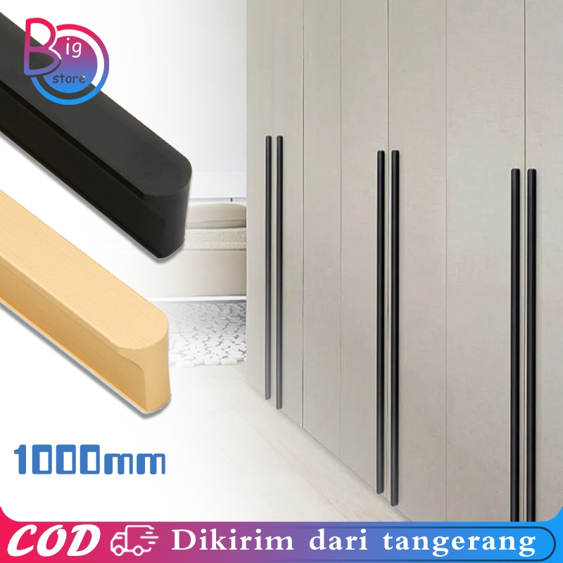 Jual 1m Handle Lemari Panjang Tarikan Lemari Dapur Modern Handle ...