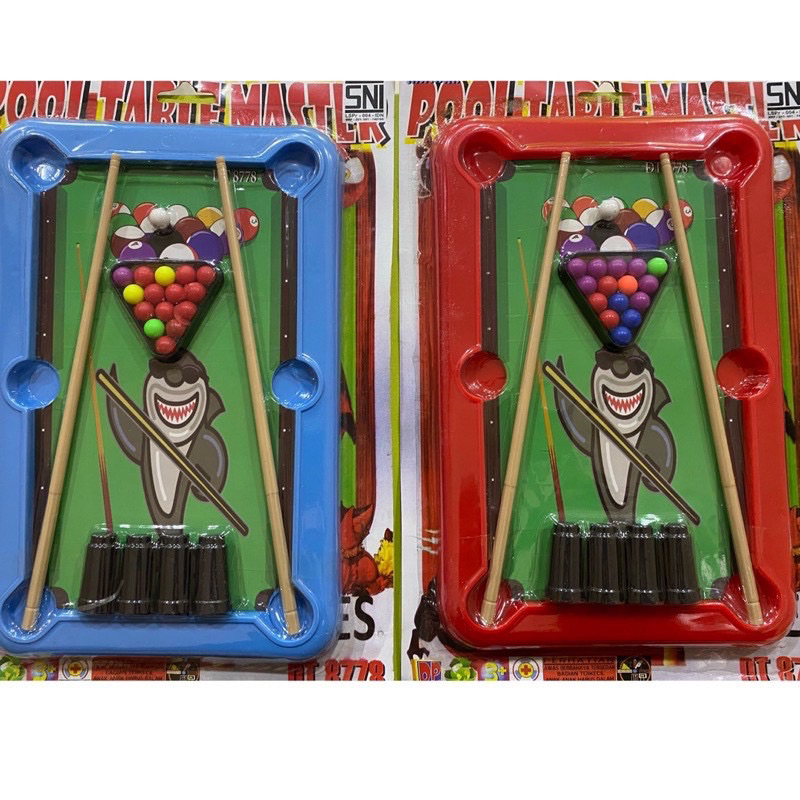 Jual COD - mainan billyard besae anak bola sodok/bilyard anak/mainan ...