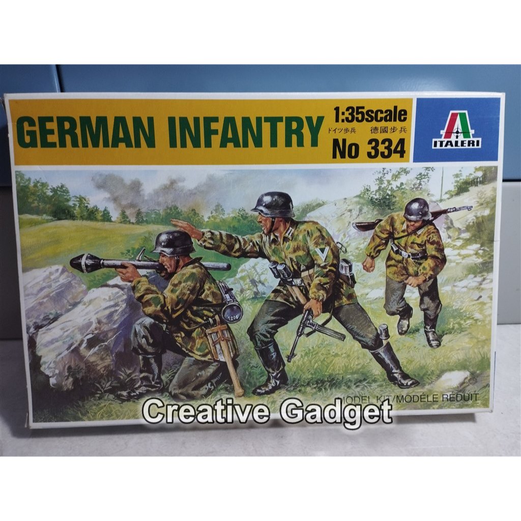 Jual German Infantry - Model Kit Italeri 1/35 | Shopee Indonesia