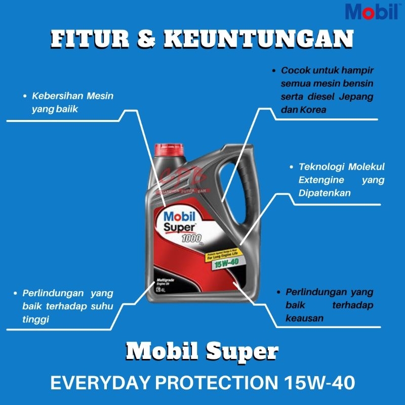 Jual OLI MOBIL SUPER 1000 15W-40 4LT | Shopee Indonesia
