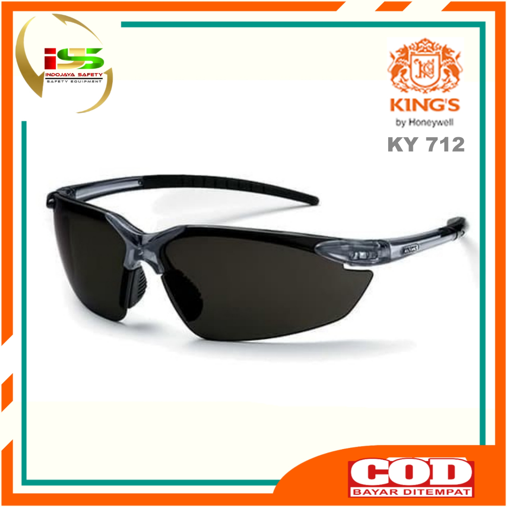 Jual Kacamata Safety King's KY 712 Safety Glasses Kings KY712 Lensa ...