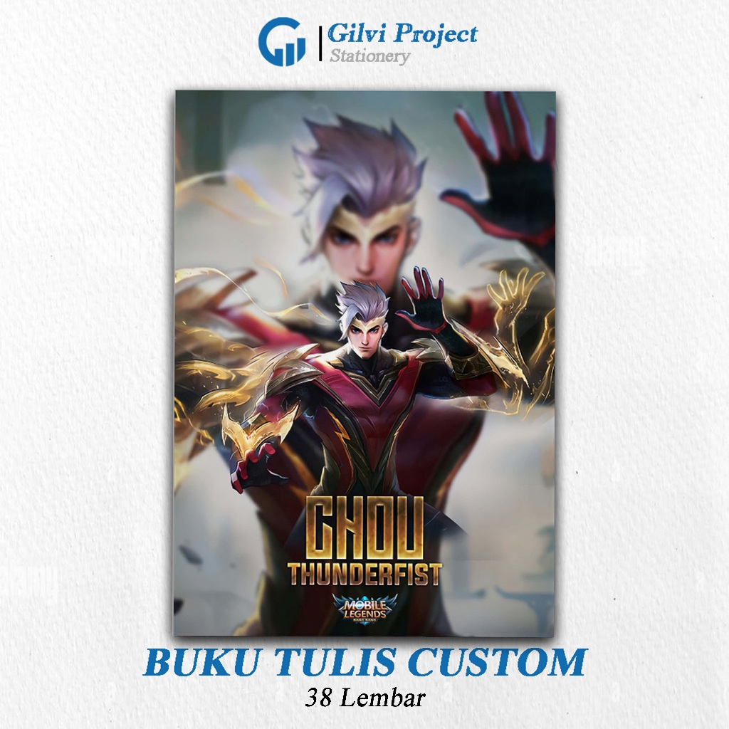 Jual Buku Tulis Mobile Legend Character / ML [B] / Buku Tulis Sekolah ...