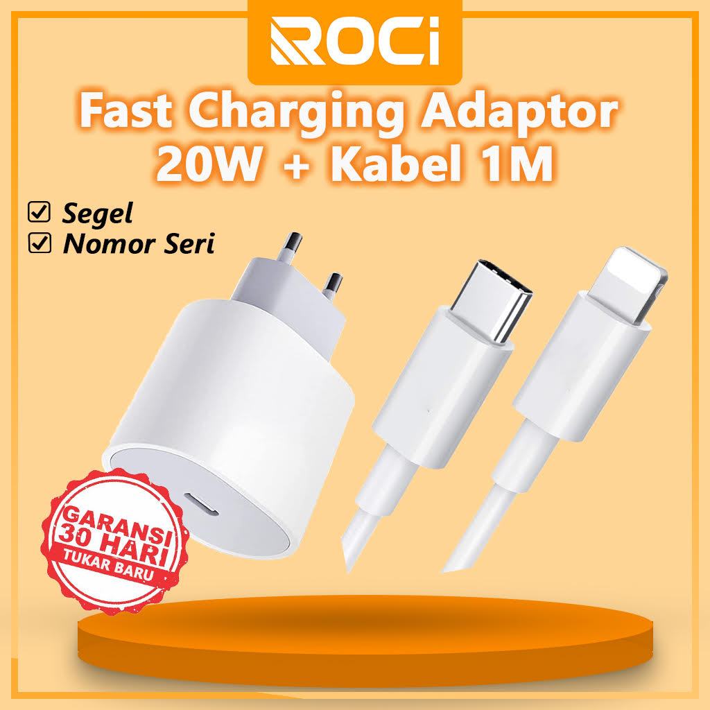 Jual Charger IP 20W Fast Charging by Roci | Kabel IP | Kabel Data IP ...