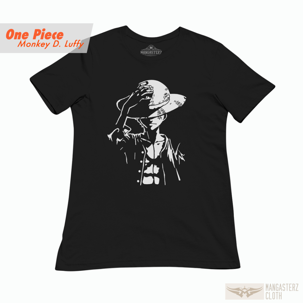 Jual Kaos Luffy Baju Luffy Kaos One Piece Luffy Siluet | Shopee Indonesia