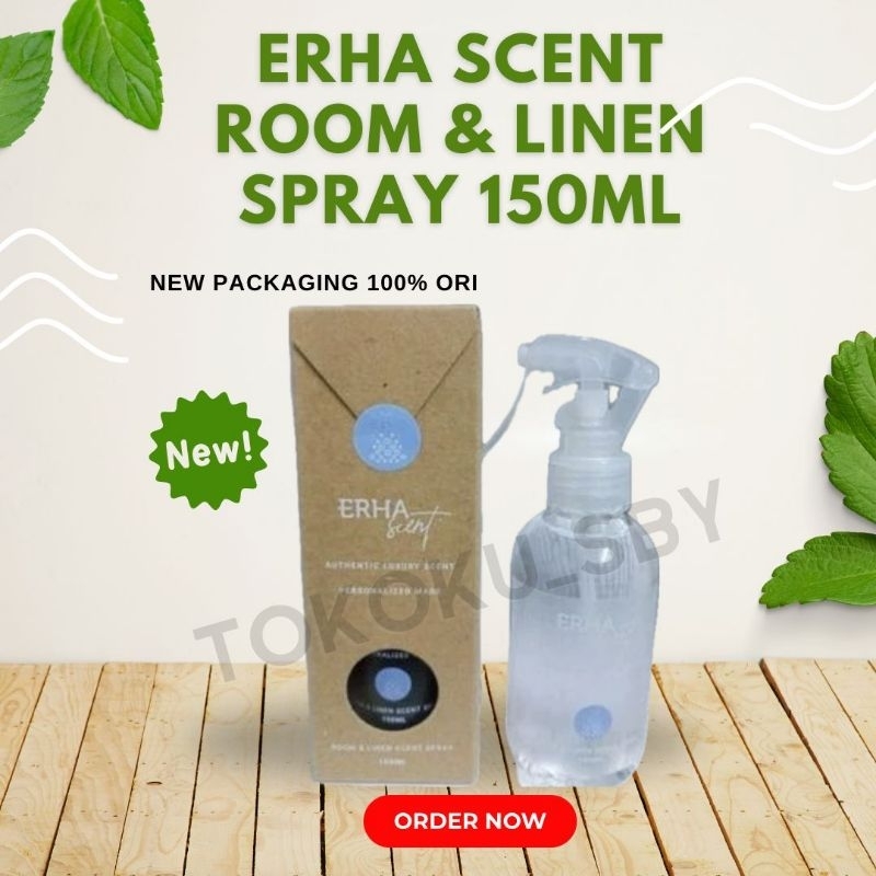 Jual Erha Scent 150ml spray semprot room linen wangi klinik erha ...