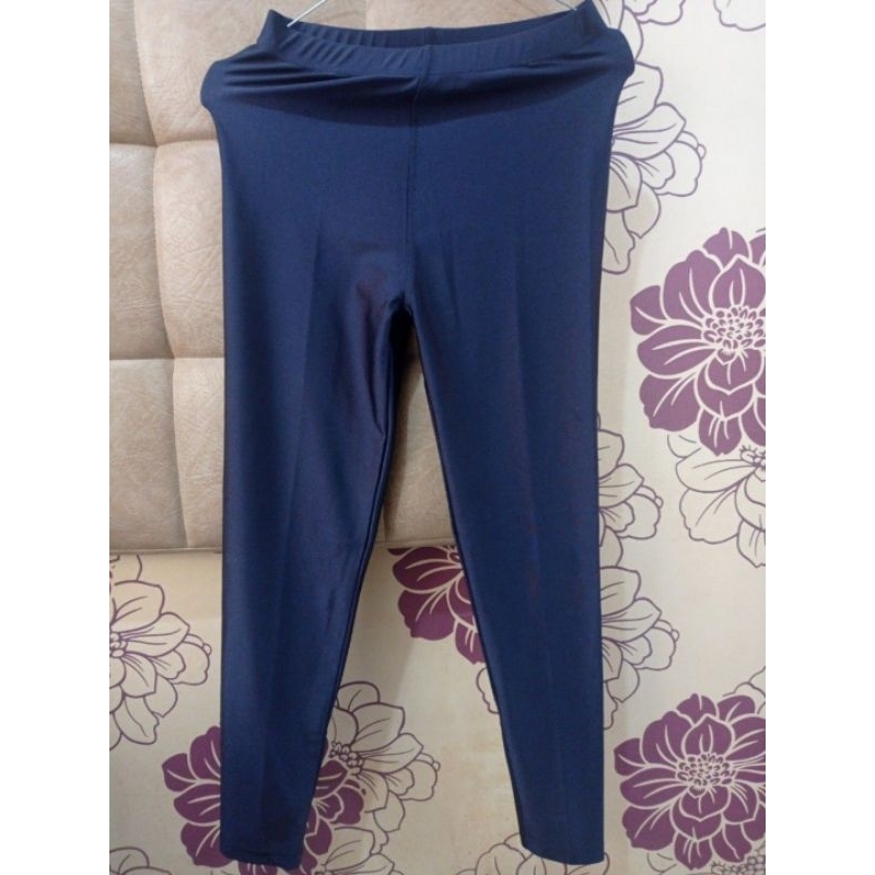 Jual Legging Lycra Spandex Biru Dongker | Shopee Indonesia