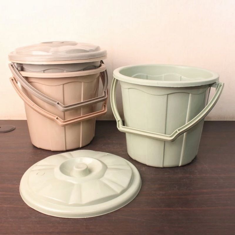 Jual EMBER PLASTIK MURAH + TUTUP COKLAT TURBOPLAST 2.5GL MONO | Shopee ...