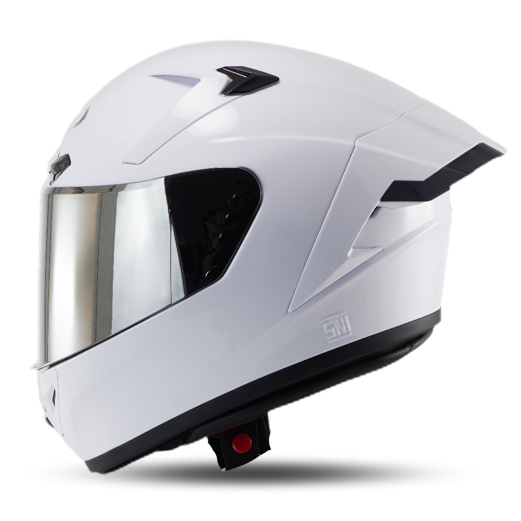 Jual Helm ALV GENESIS Full face Solid Kekinian SNI | Shopee Indonesia