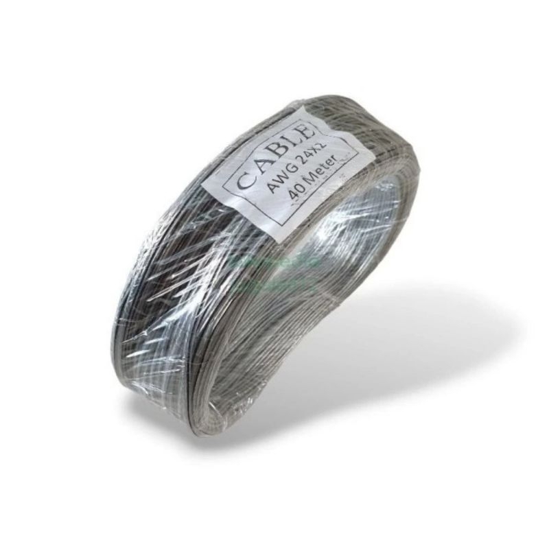 Jual Kabel AWG Transparan 2 x 24 Serabut 40 Meter | Shopee Indonesia